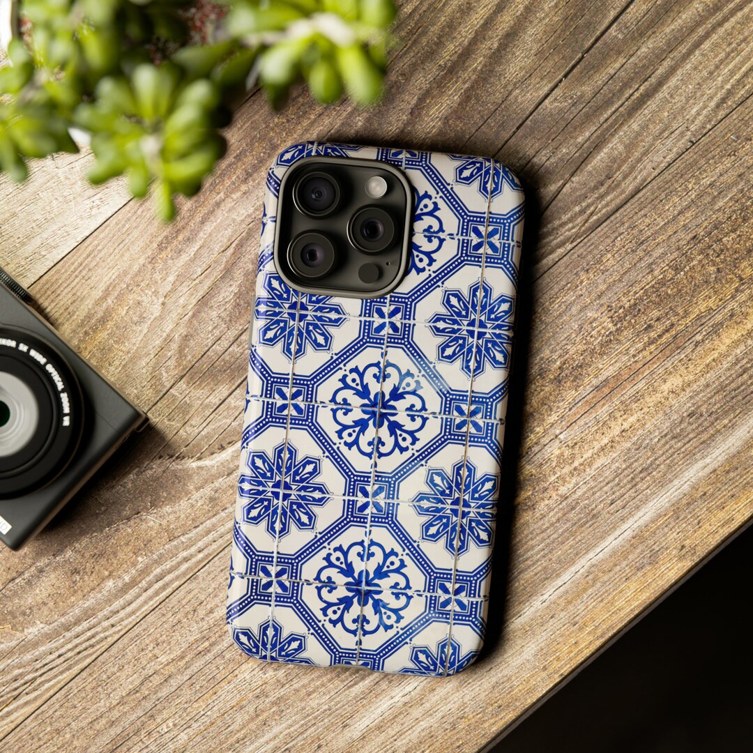 Bensimon Blue Moroccan Apple Samsung Pixel Tough Cases Israel Israeli ...