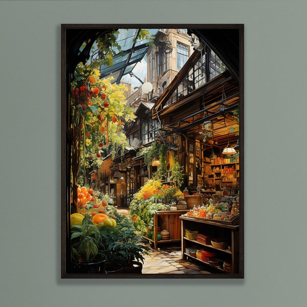 Farmers Market Art - Etsy