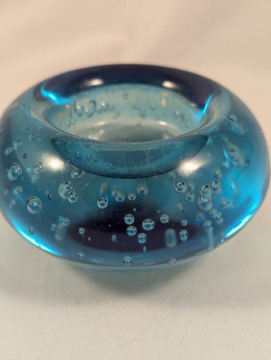 Controlled Blue Bubble Tea Light - Etsy