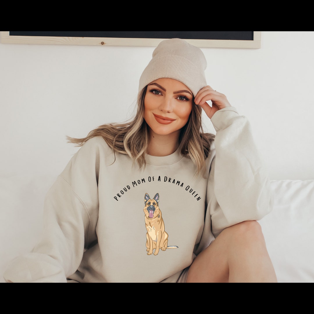 Proud Mom German Shepherd Sweatshirt GSD Sweatshirt Funny - Etsy