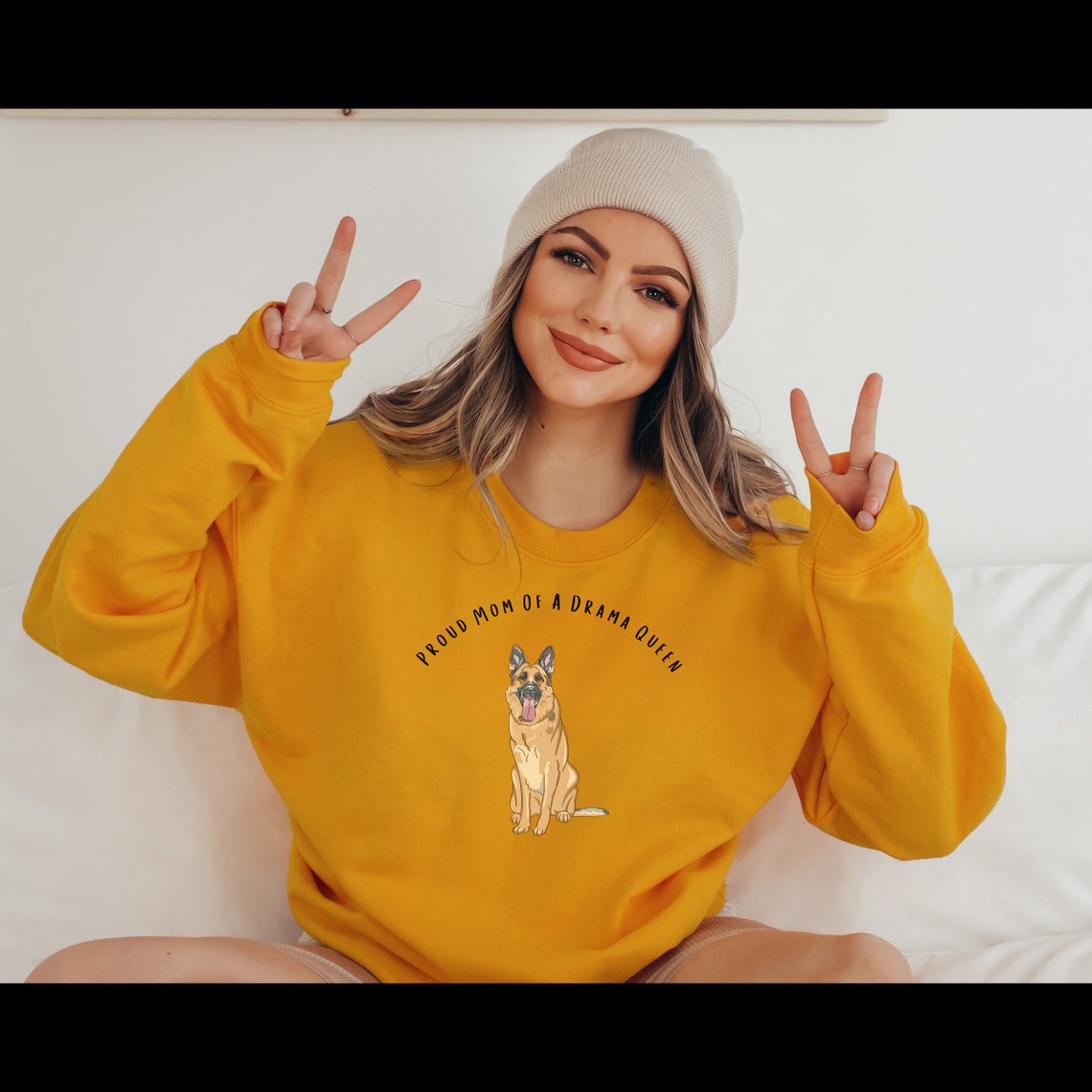 Proud Mom German Shepherd Sweatshirt GSD Sweatshirt Funny - Etsy