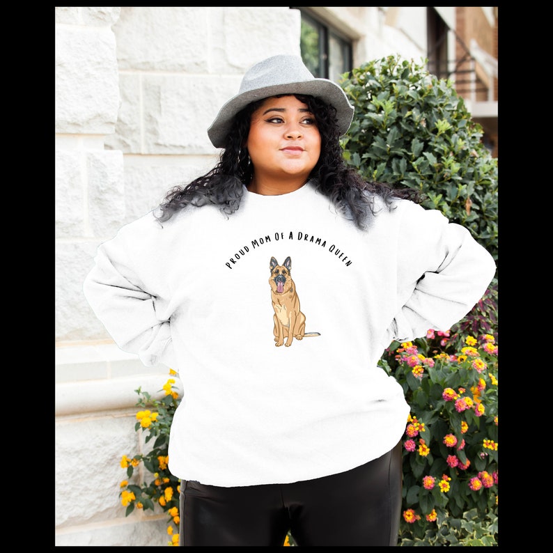 Proud Mom German Shepherd Sweatshirt GSD Sweatshirt Funny - Etsy
