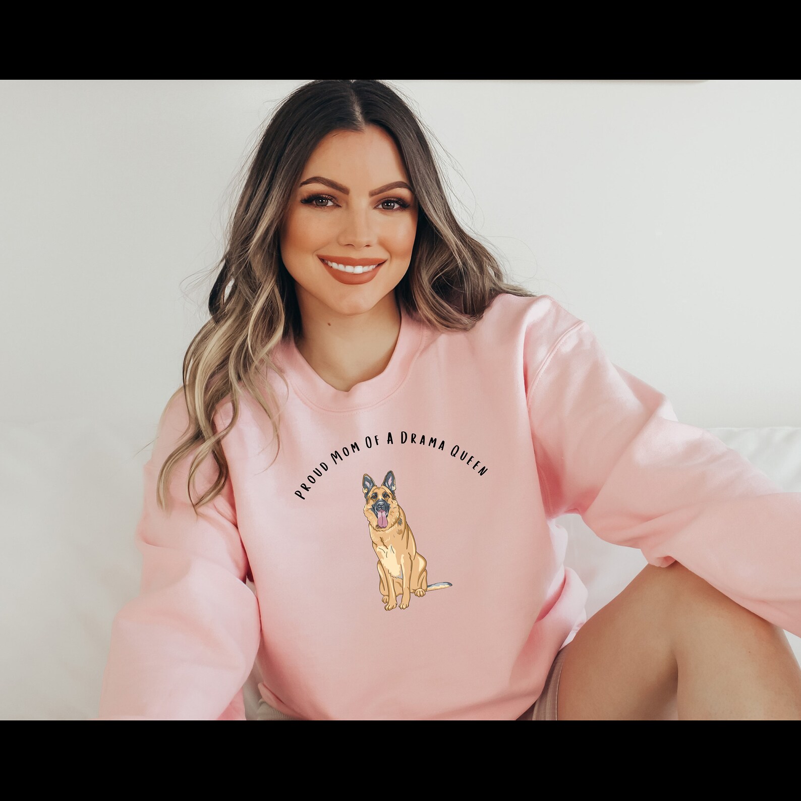 Proud Mom German Shepherd Sweatshirt GSD Sweatshirt Funny - Etsy