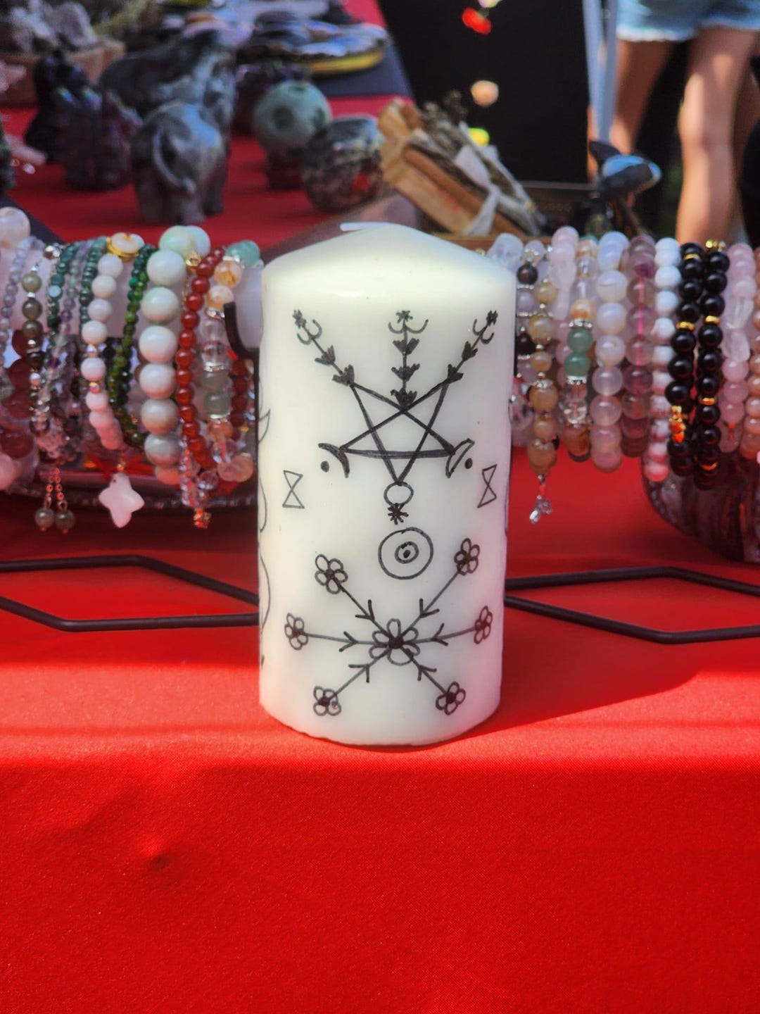 Prosperity Sigil Candle - Etsy