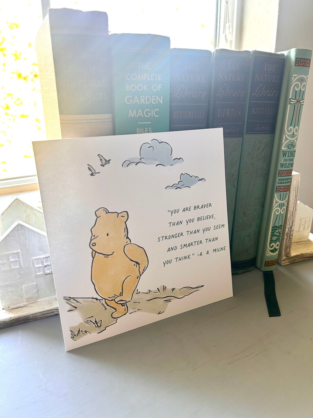 Winnie the Pooh Print / you Are Braver Than You Believe, Stronger Than ...