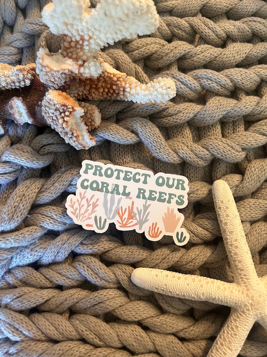 Protect Our Coral Reefs Die-cut Sticker matte Finish - Etsy