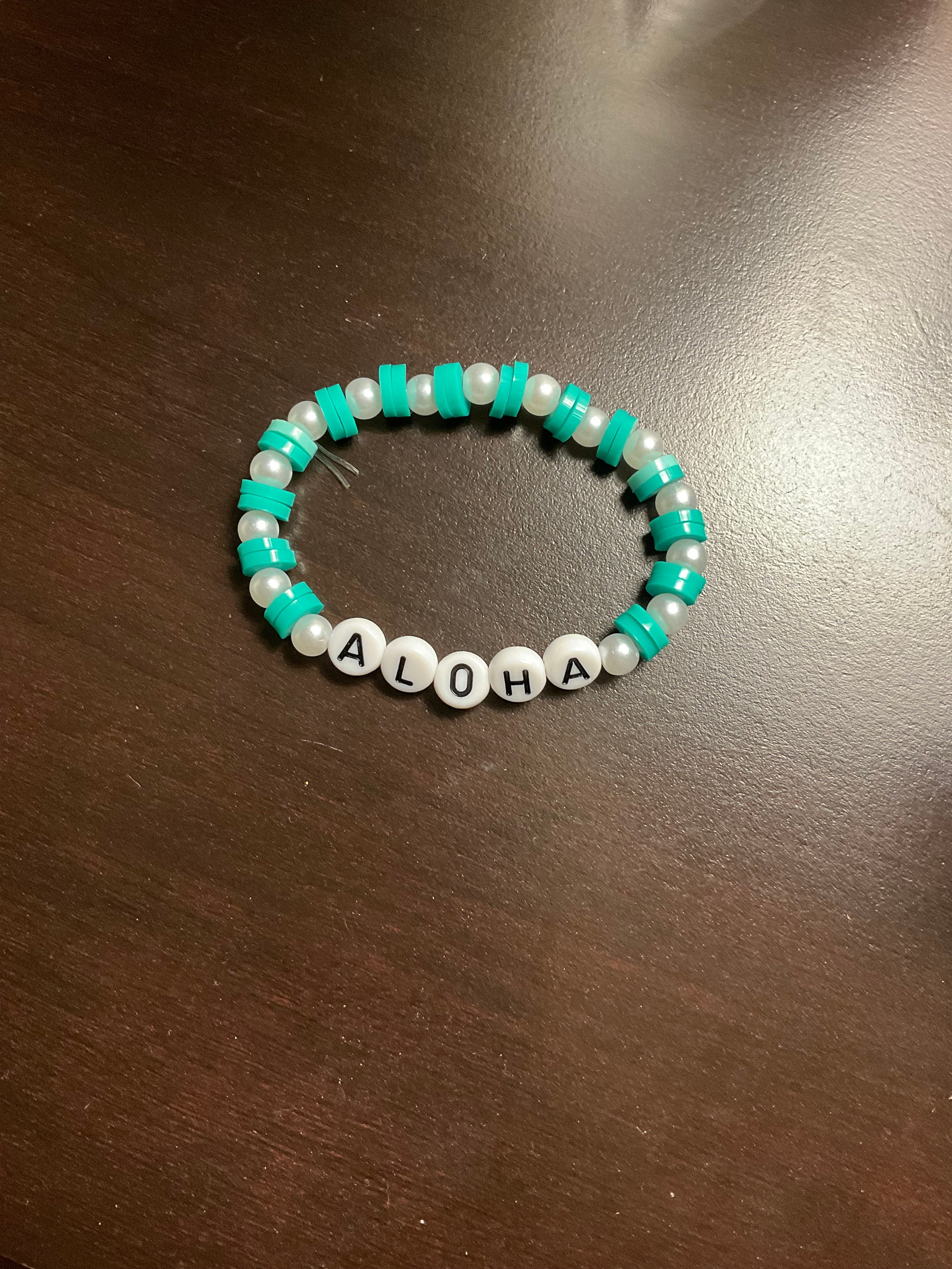 Aloha Bracelet / Beachy Bracelets / Preppy / madebyaubrey - Etsy