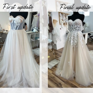 Custom Couture Wedding Dress, Personalized Bridal Gown, Design Your Own ...