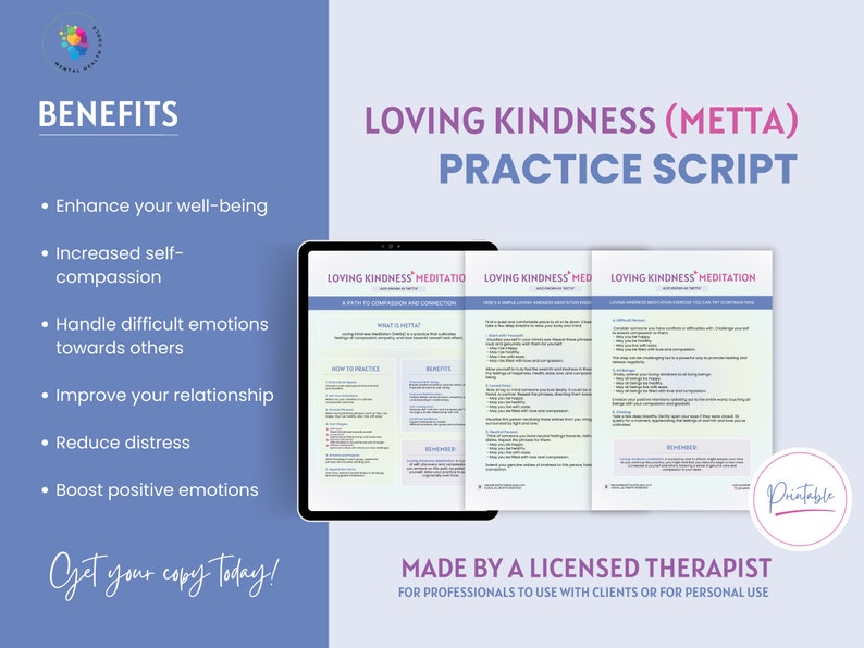 Loving Kindness (metta) Meditation Script and Practice Tips Loving ...