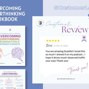 Stop Overthinking Now – Calm Racing Thoughts, Anxiety | 75-page CBT ...