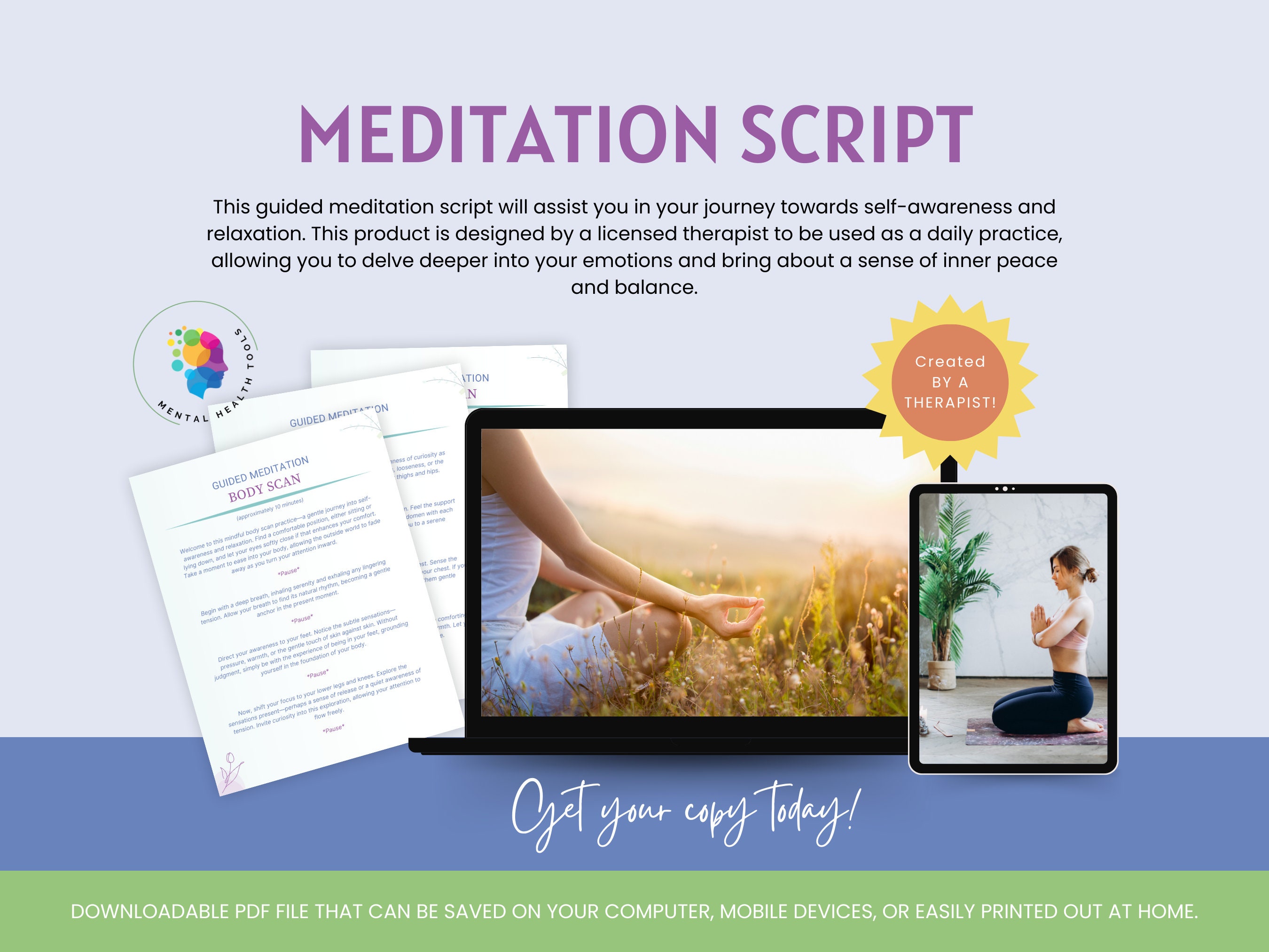 Guided Meditation Script Body Scan Deep Relaxation Techniques ...