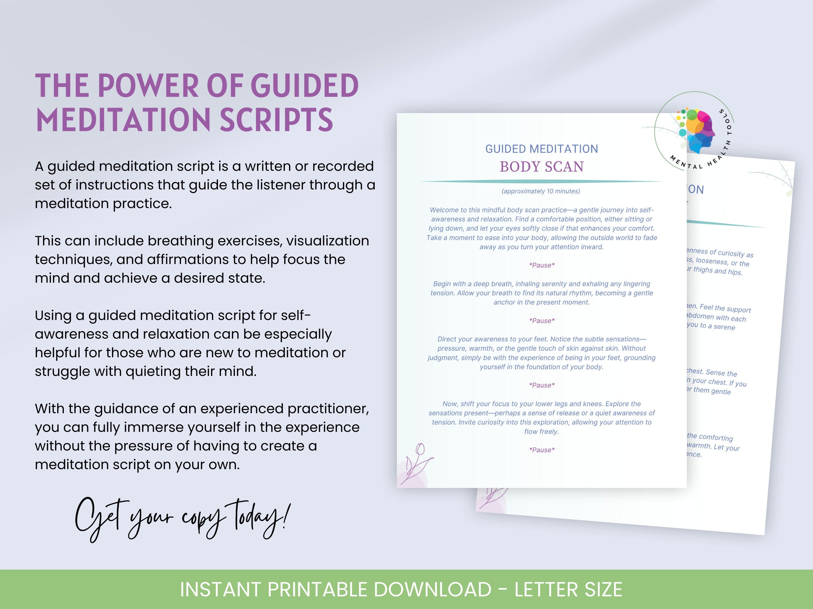 Guided Meditation Script Body Scan Deep Relaxation Techniques ...