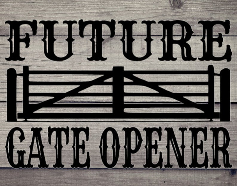 Future Gate Opener - Etsy