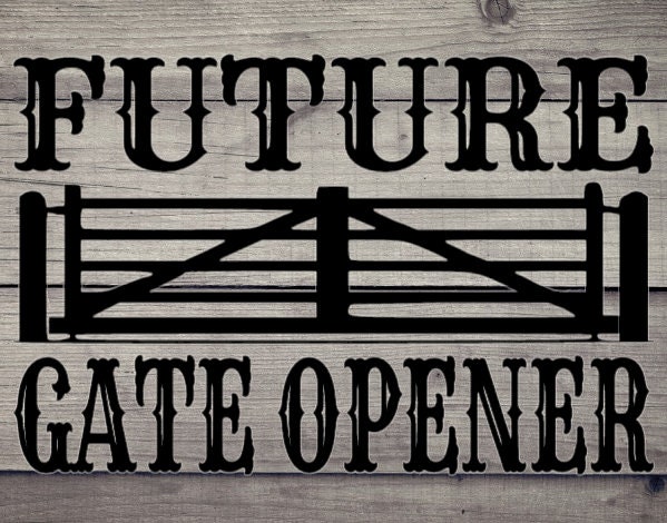 Future Gate Opener - Etsy