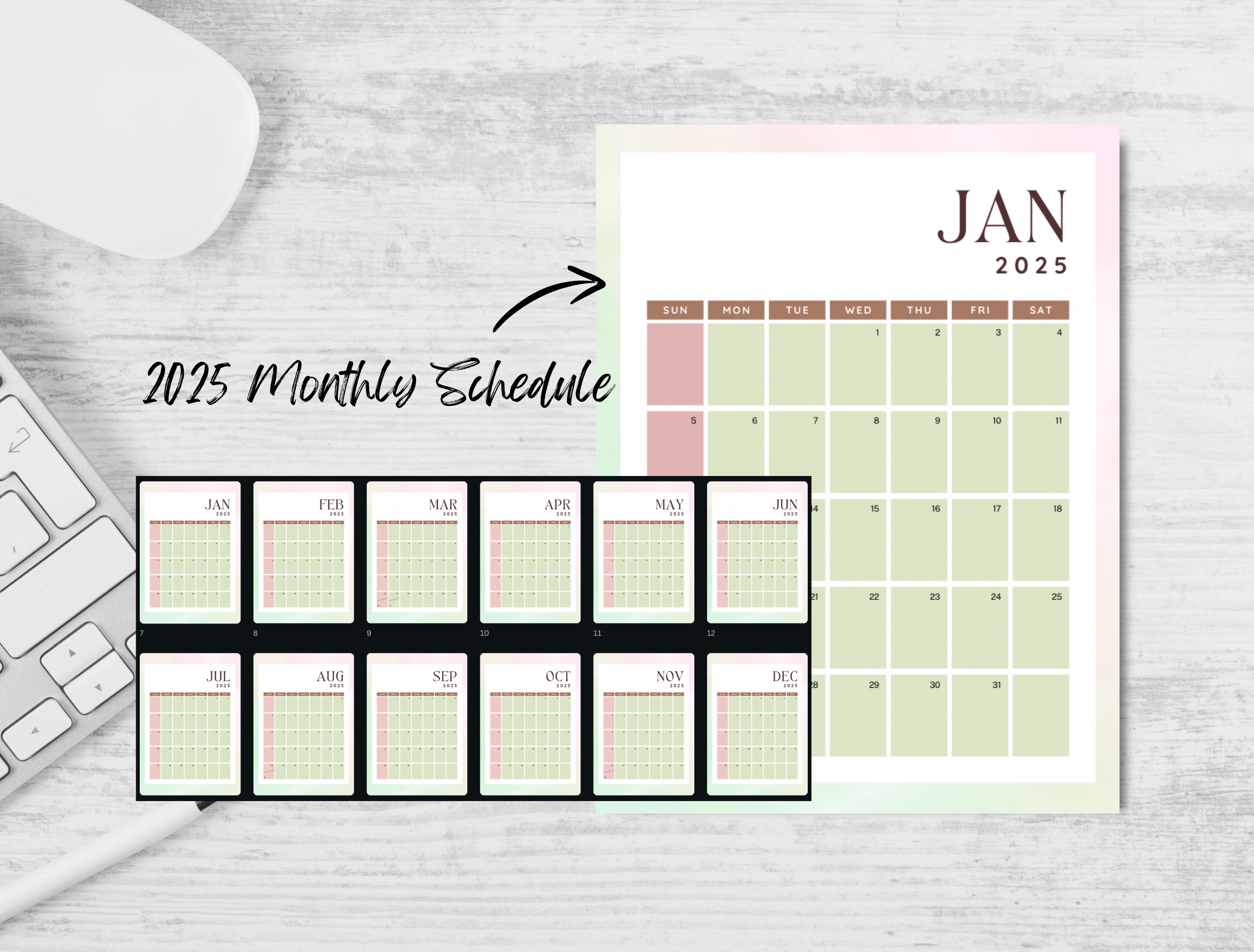 2025 Printable Planner: Wicked Inspired, Daily, Weekly, Monthly (canva ...