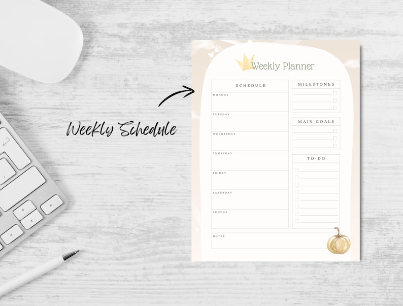 Princess Planner Template: Magic Kingdom Inspired (digital Download) - Etsy