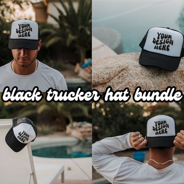 Custom Trucker Hat Bundle - Etsy