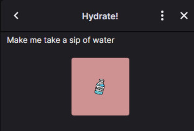 1 Cute Hydrate H20 Kawaii Emote Channel Point Twitch - Etsy
