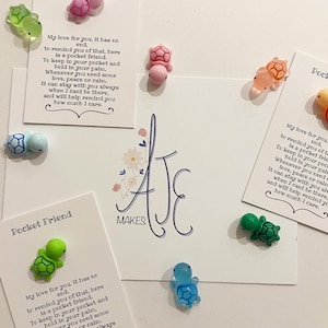 Turtle Pocket Hug. Pocket Hug. Pocket Bear. Comfort Gift. Get Well Soon ...