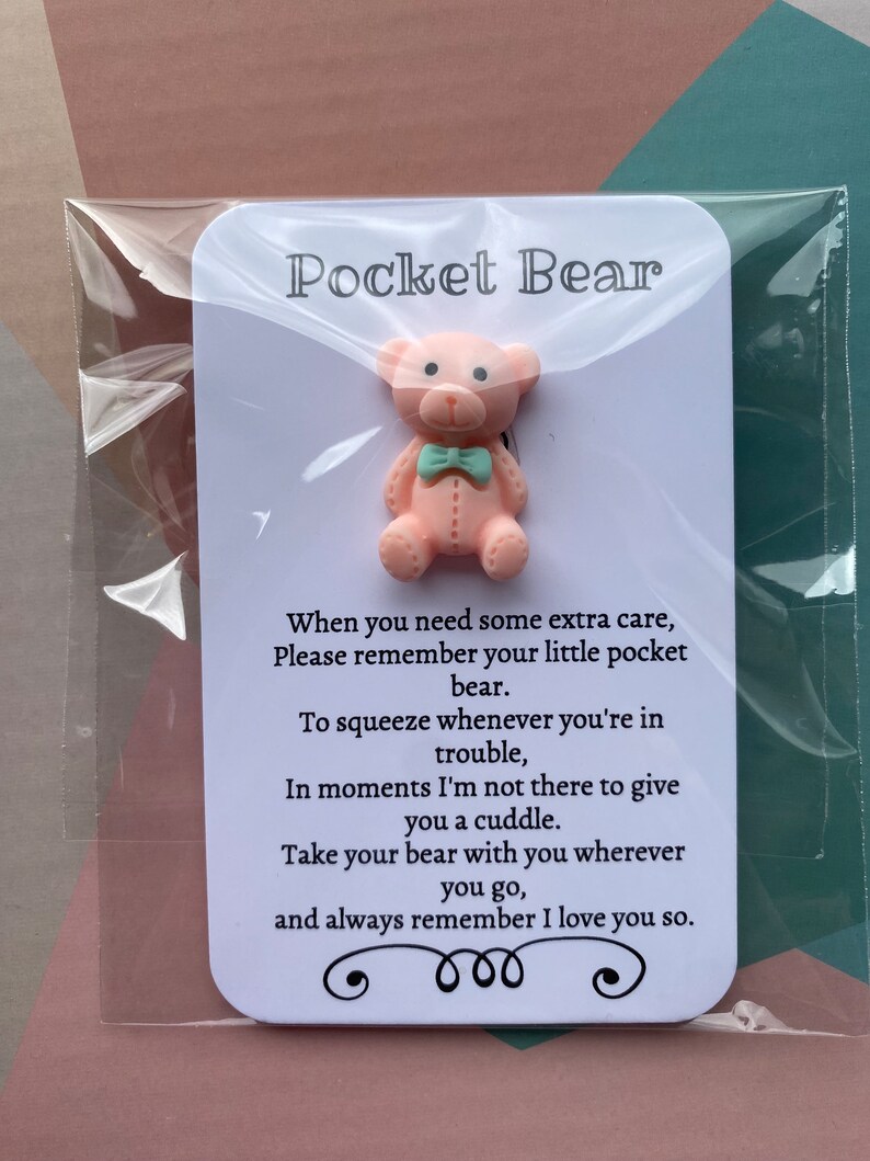 Pocket Hug Pocket Hug for Children Starting School Gift - Etsy