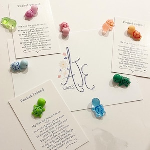 Turtle Pocket Hug. Pocket Hug. Pocket Bear. Comfort Gift. Get Well Soon ...