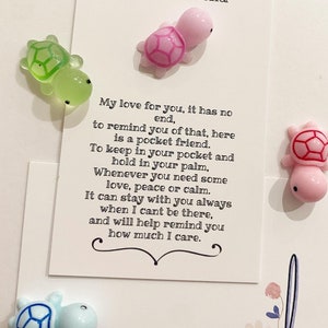 Turtle Pocket Hug. Pocket Hug. Pocket Bear. Comfort Gift. Get Well Soon ...