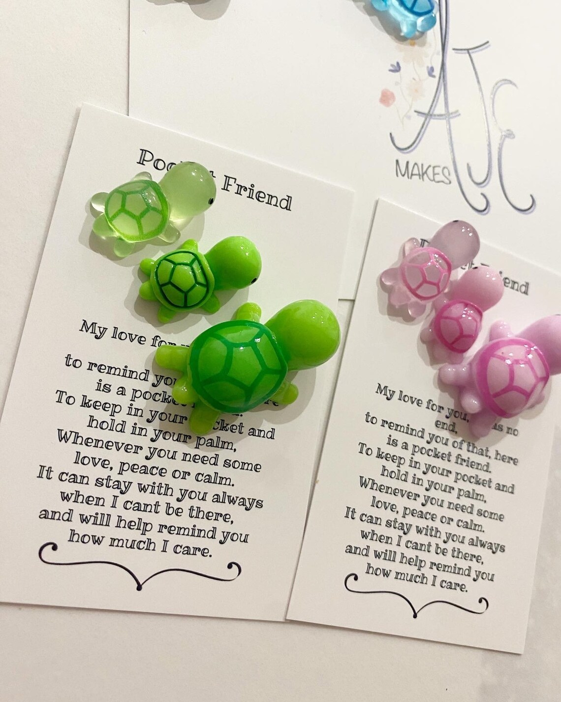 Turtle Pocket Hug. Pocket Hug. Pocket Bear. Comfort Gift. Get Well Soon ...