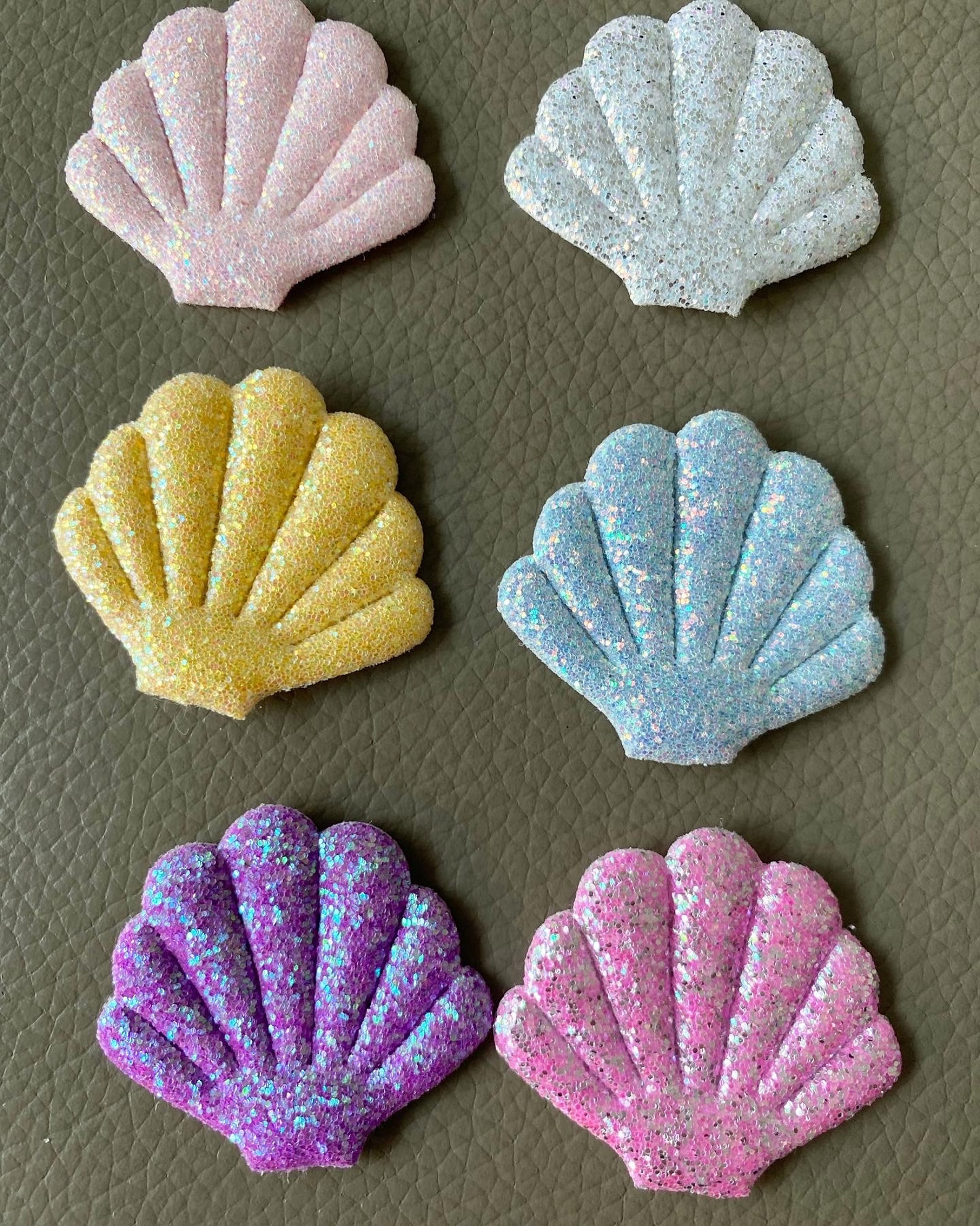 Sparkly Shell Hairclips. Mermaid Hair Clips. Mermaid Hair Accessories ...