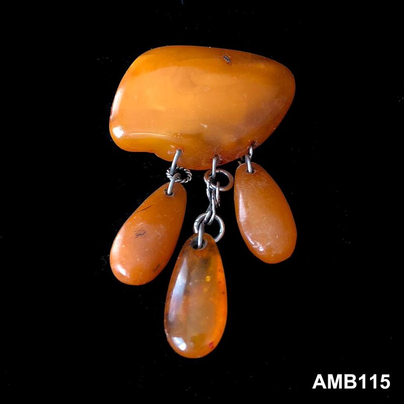 Amber Pin - Etsy