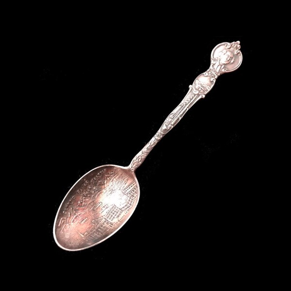 Antique Sterling Silver Spoon - Etsy