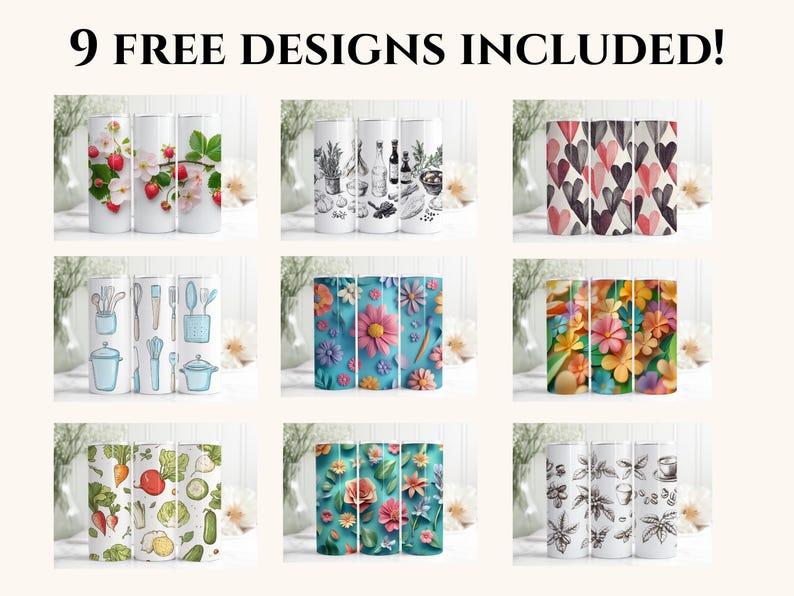 Beautiful Disaster Skull 20oz Tumbler Wrap PNG, Floral Skull Design ...