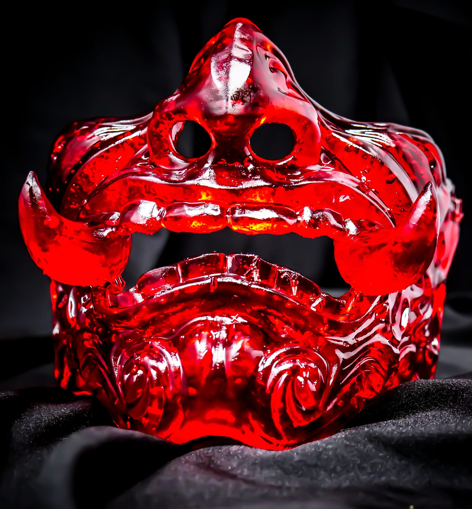 3D Printed Oni-mask - Etsy