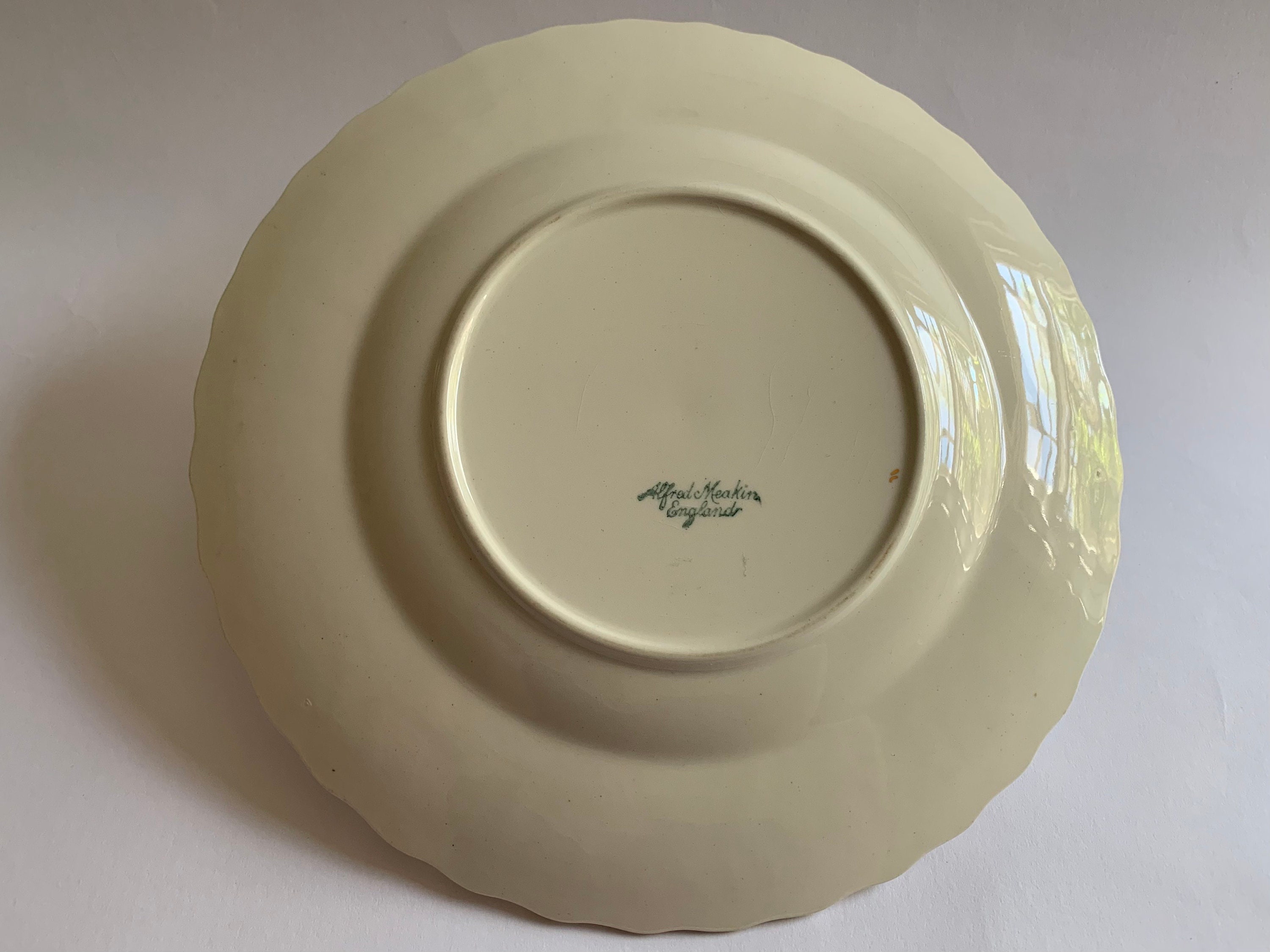 Vintage 1930s Alfred Meakin Sailing Boat Cake Plate - Etsy