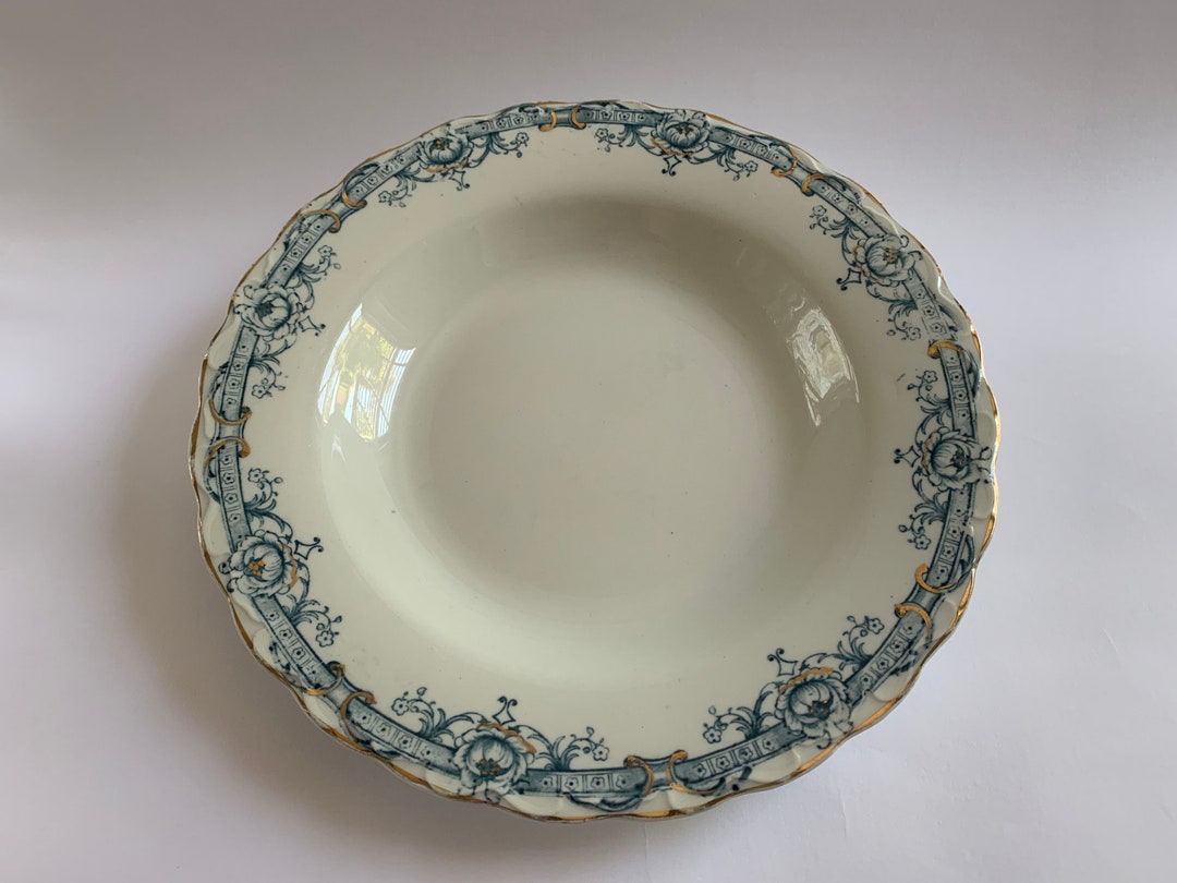 Antique 1910s Myott, Son & Co Florita Bowl - Etsy