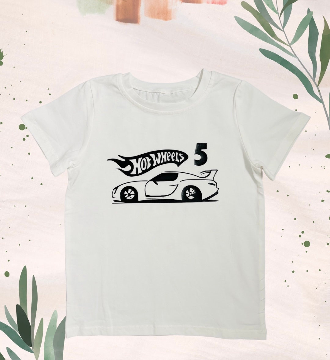 Custom Hot Wheel Shirts, Hot Wheel Birthday Shirts for Kids, Birthday ...