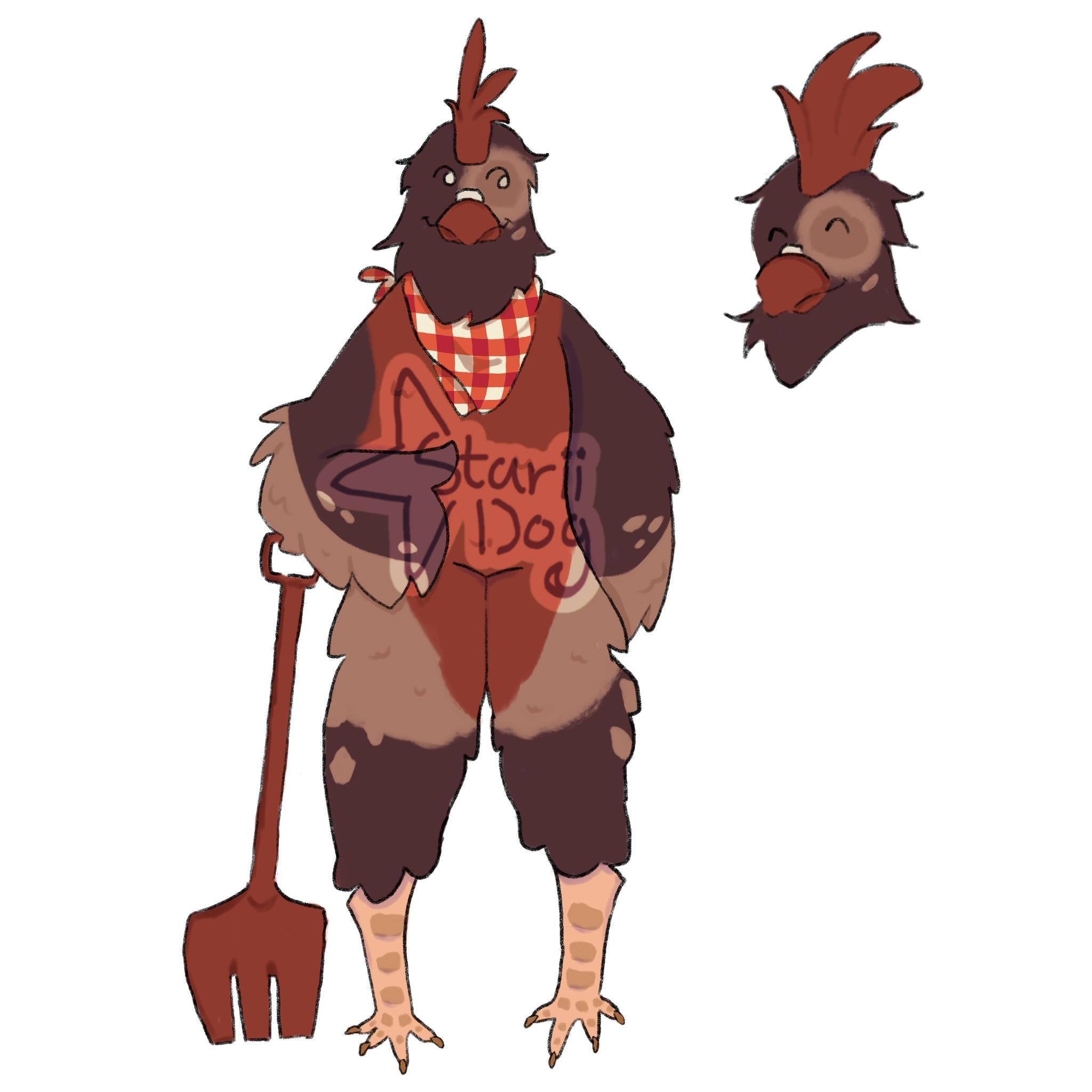 Chicken Furry Adoptable - Etsy
