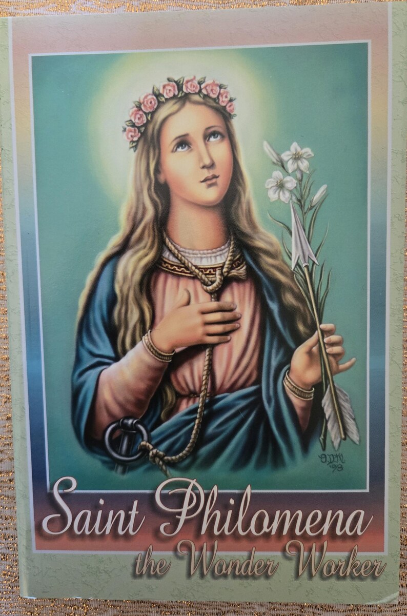 Biography of Saint Philomena (FRENCH, ENGLISH) - Etsy