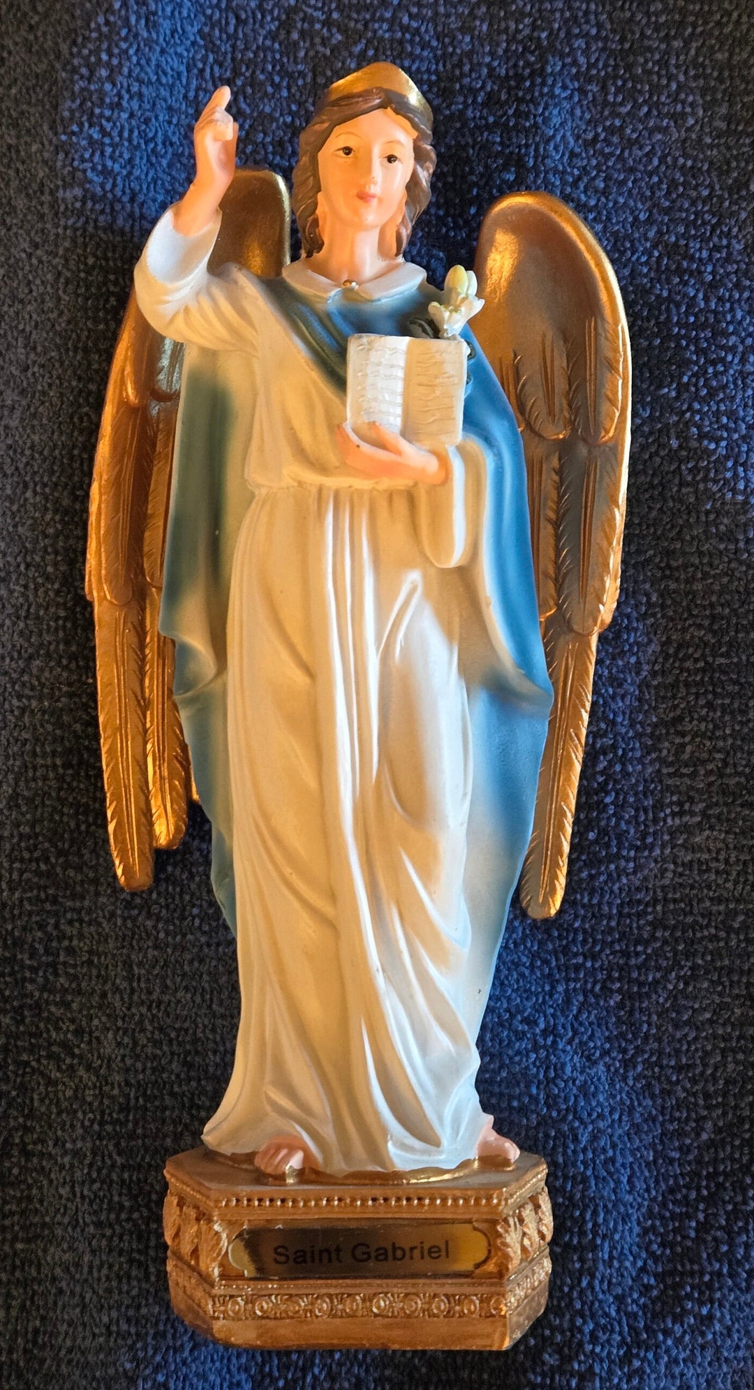 Saint Gabriel Statue - Etsy