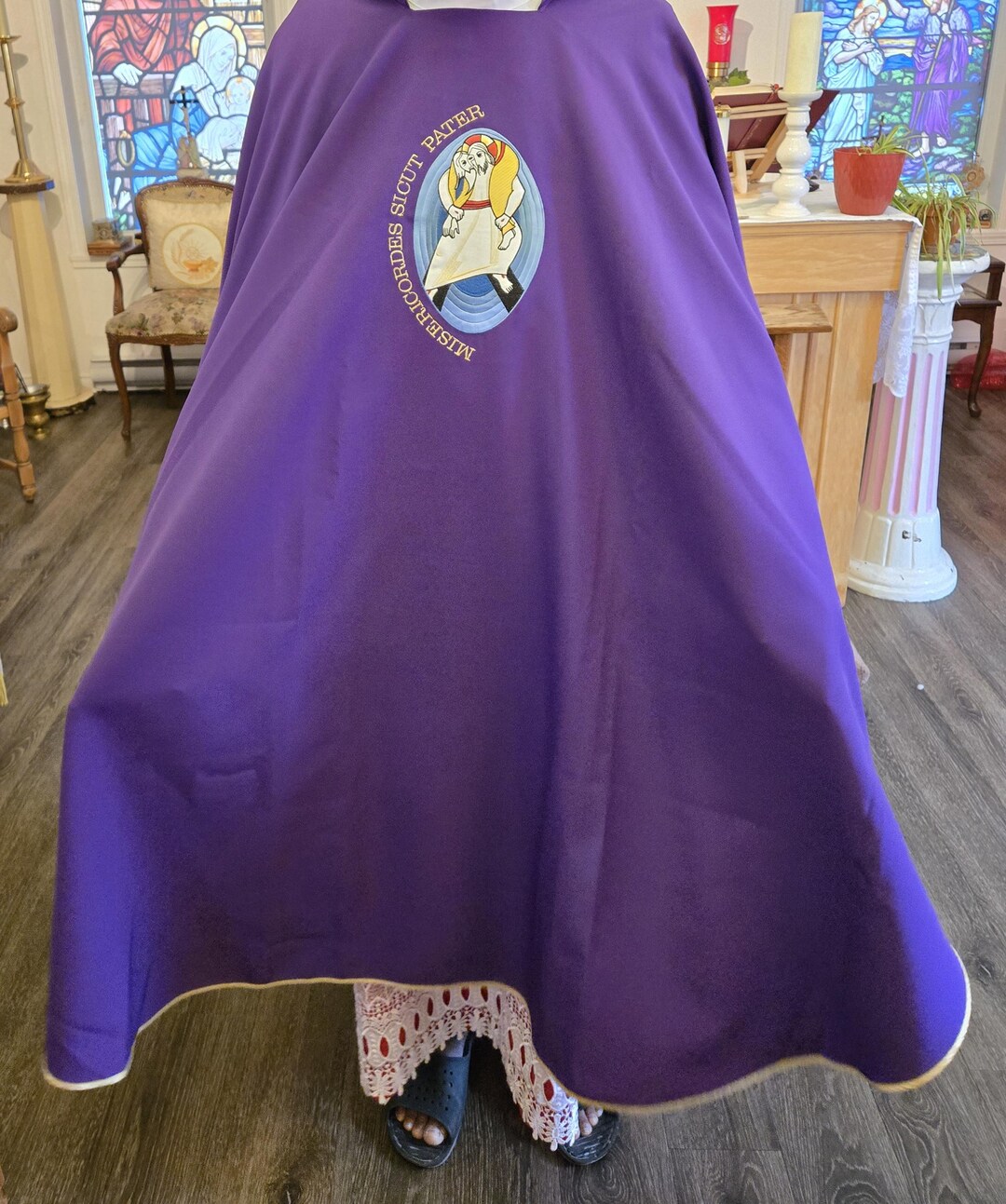 Purple Chasuble (souvenir of Rome) - Etsy