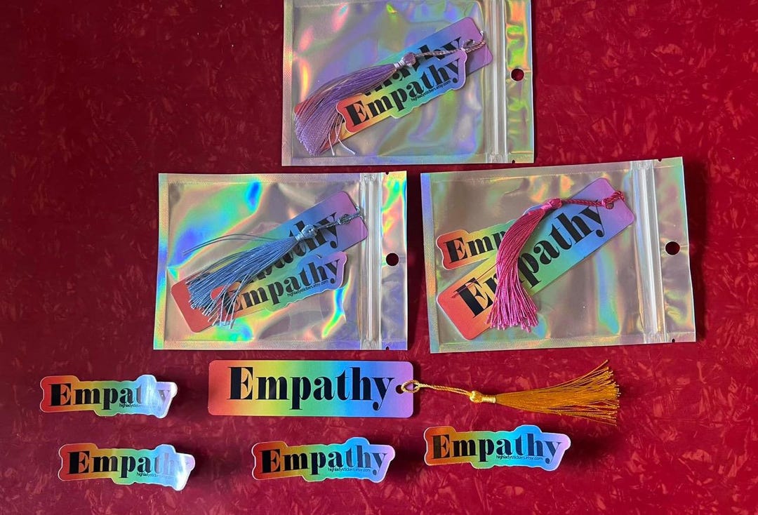 Empathy Sticker and Bookmark Pack Rainbow Sticker Kindle Book ...