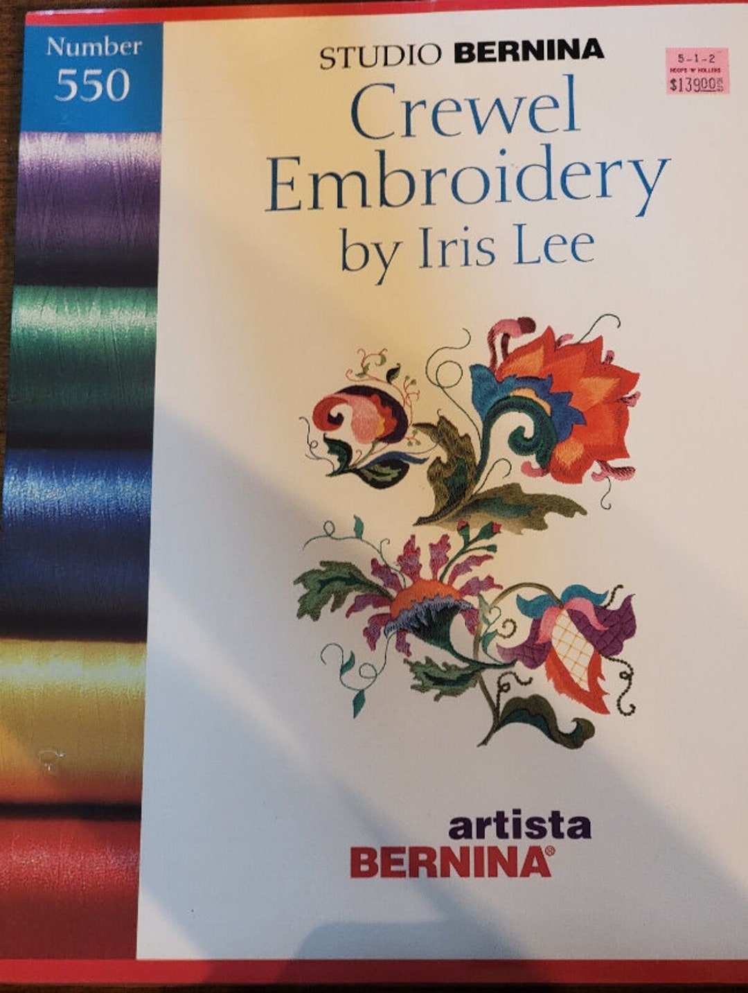 New Artista Studio Bernina Crewel Embroidery Card No. 550 by - Etsy