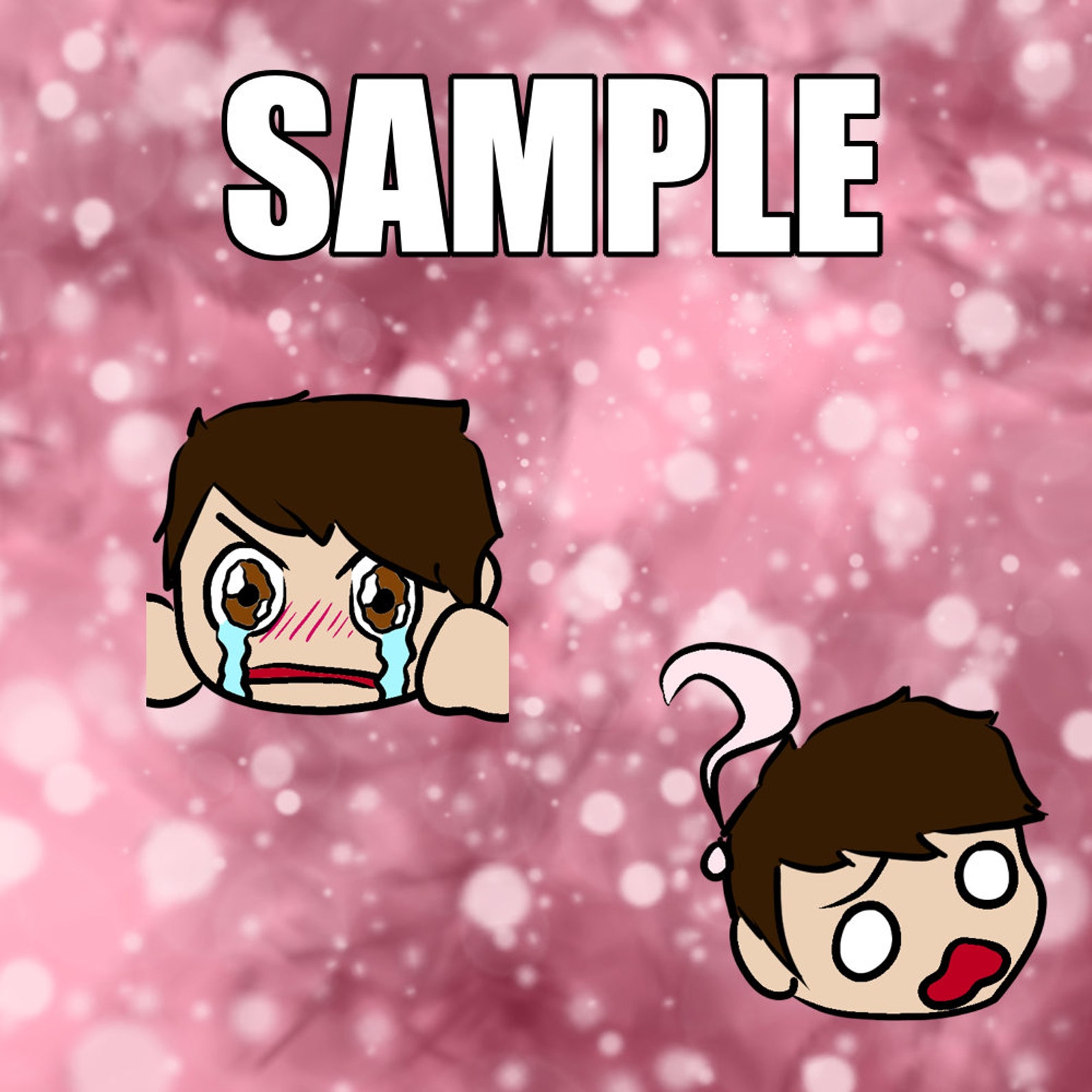 Base Emote DIY Emote Set - Emote Template - Etsy