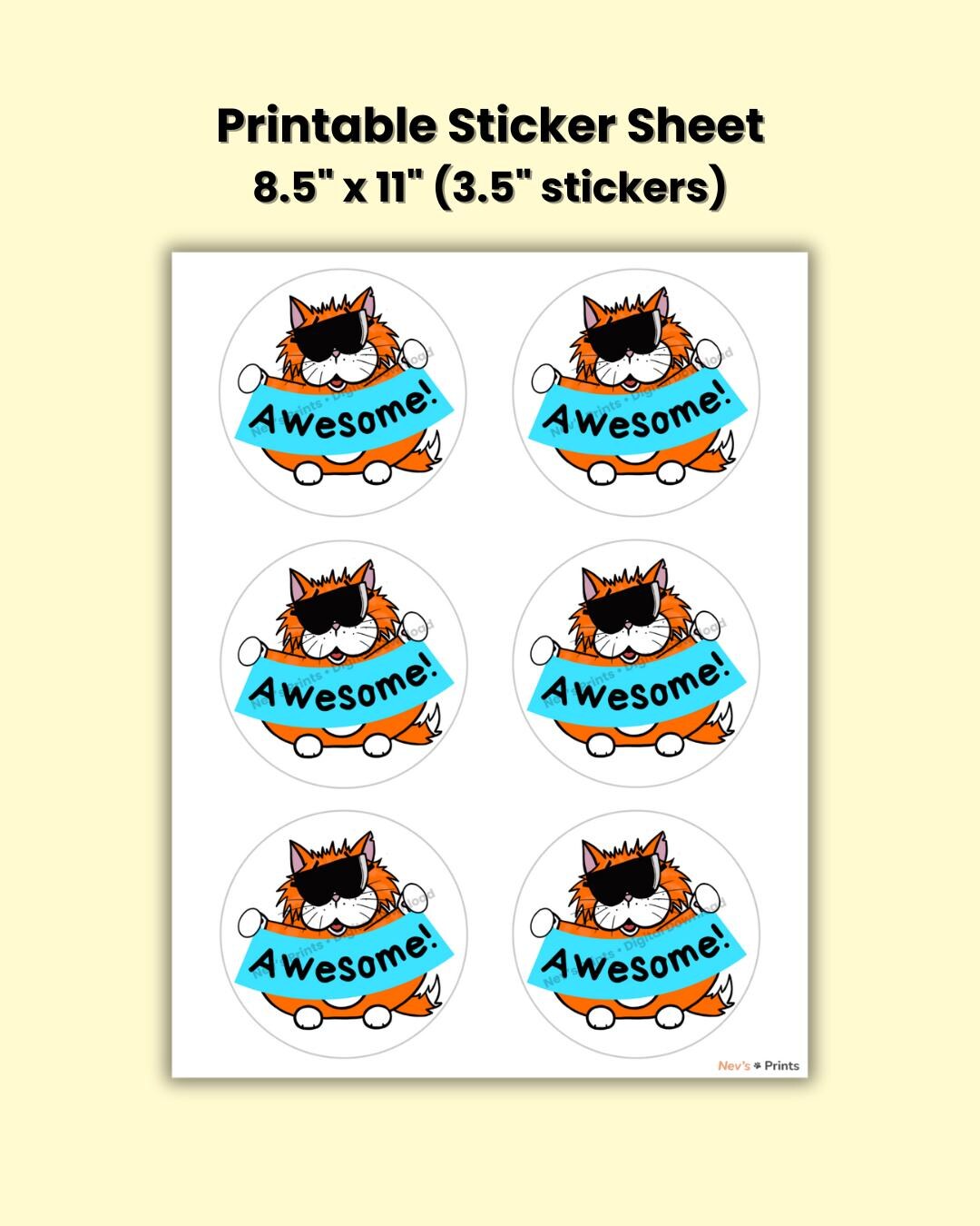 Cat Reward Stickers • Classroom Positive Reinforcement (digital ...