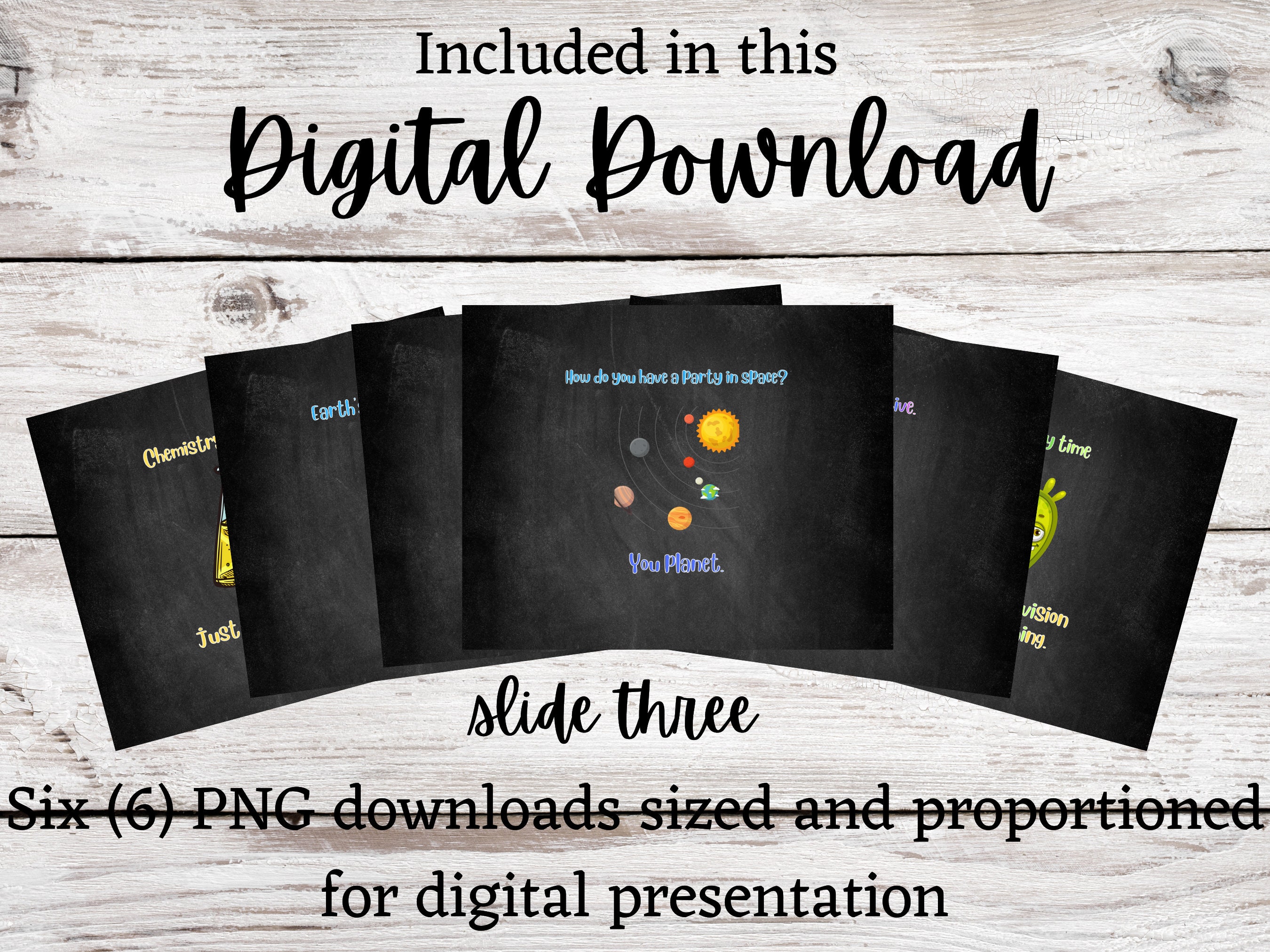 Funny Science Slides Digital Download - Science Jokes for Teacher ...