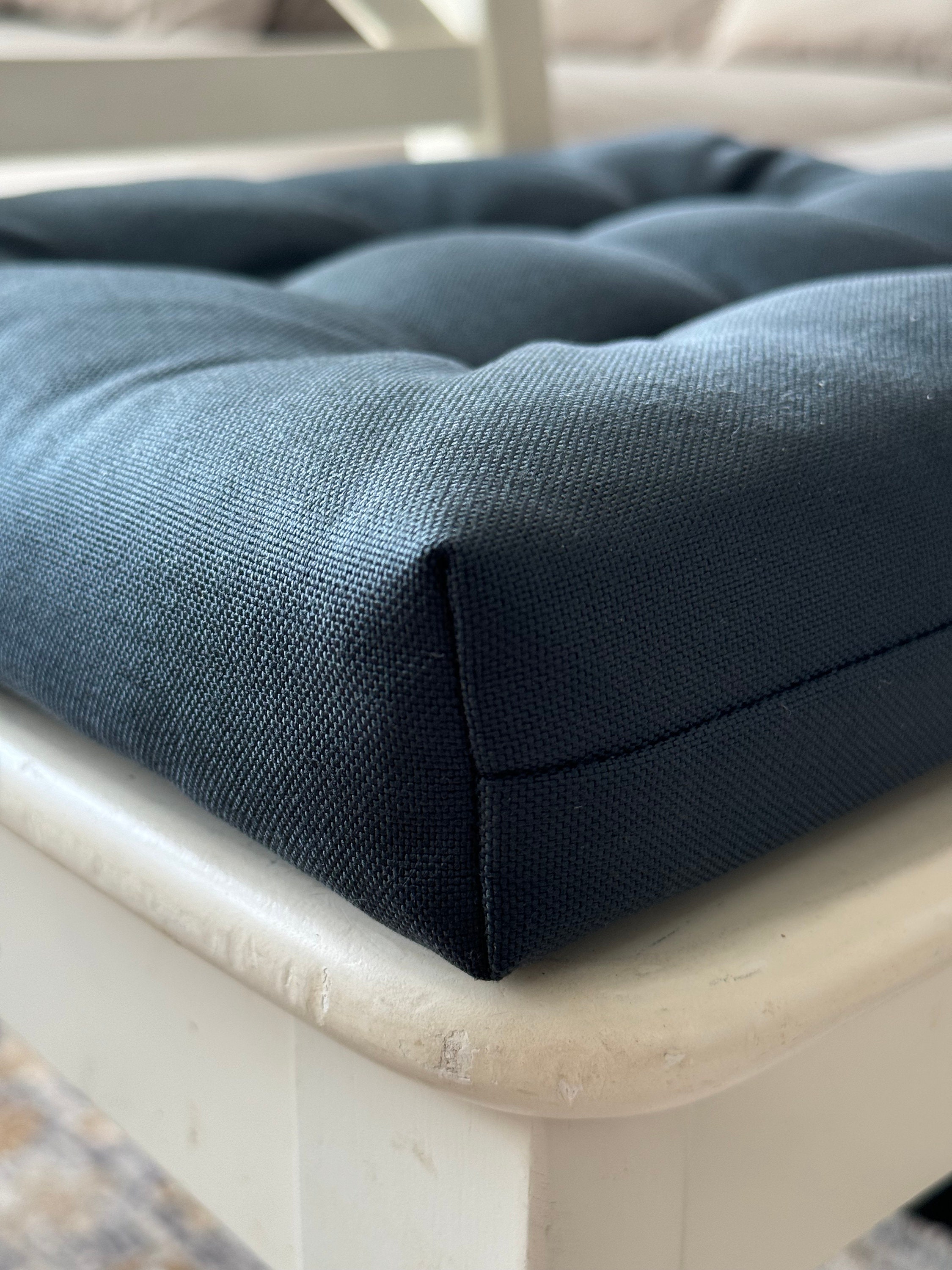 Chair Cushion, Custom-made, Square Cushion, Any Size, Cordura Fabric ...