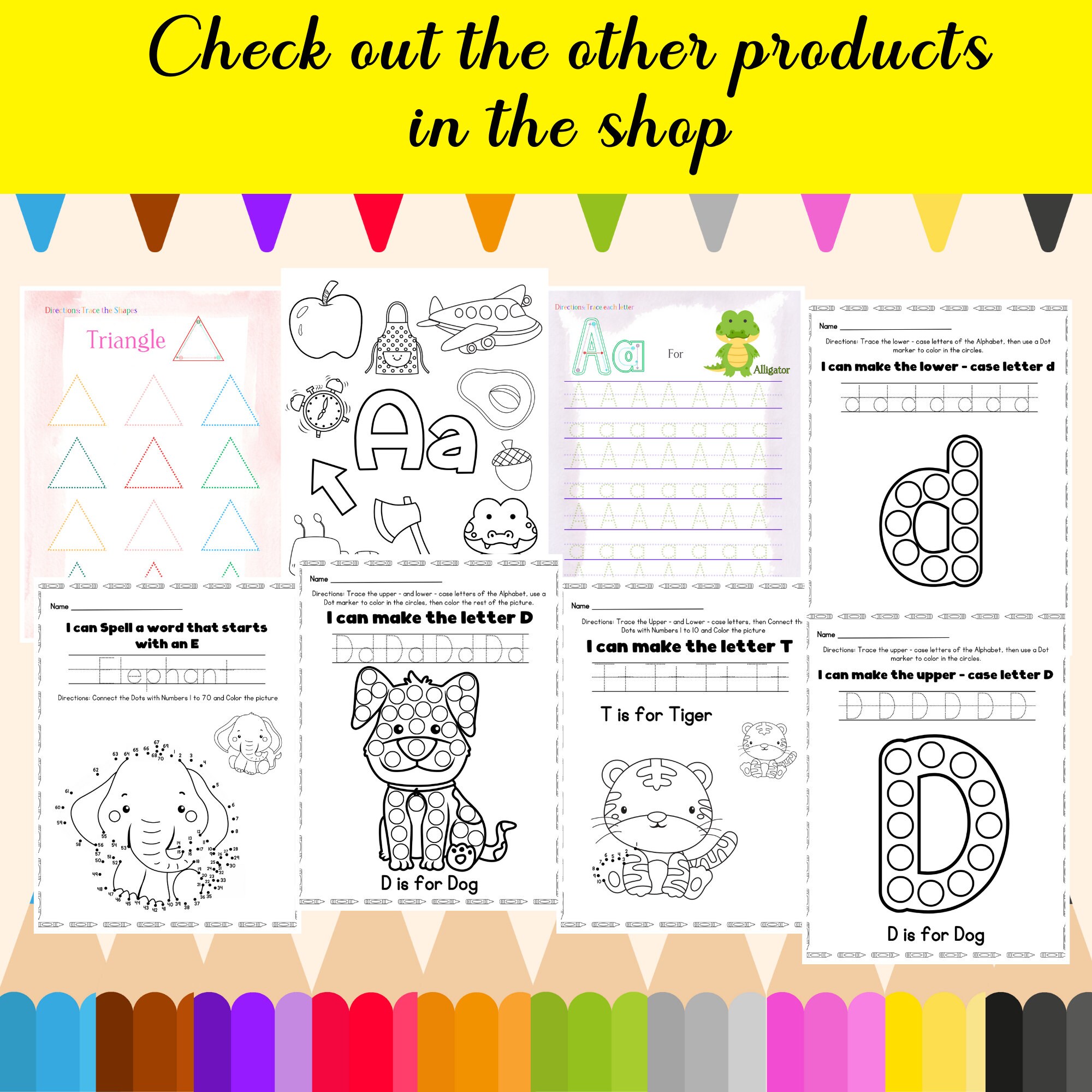Do a Dot Numbers Shapes and Colors Printable Trace Numbers and Shapes ...