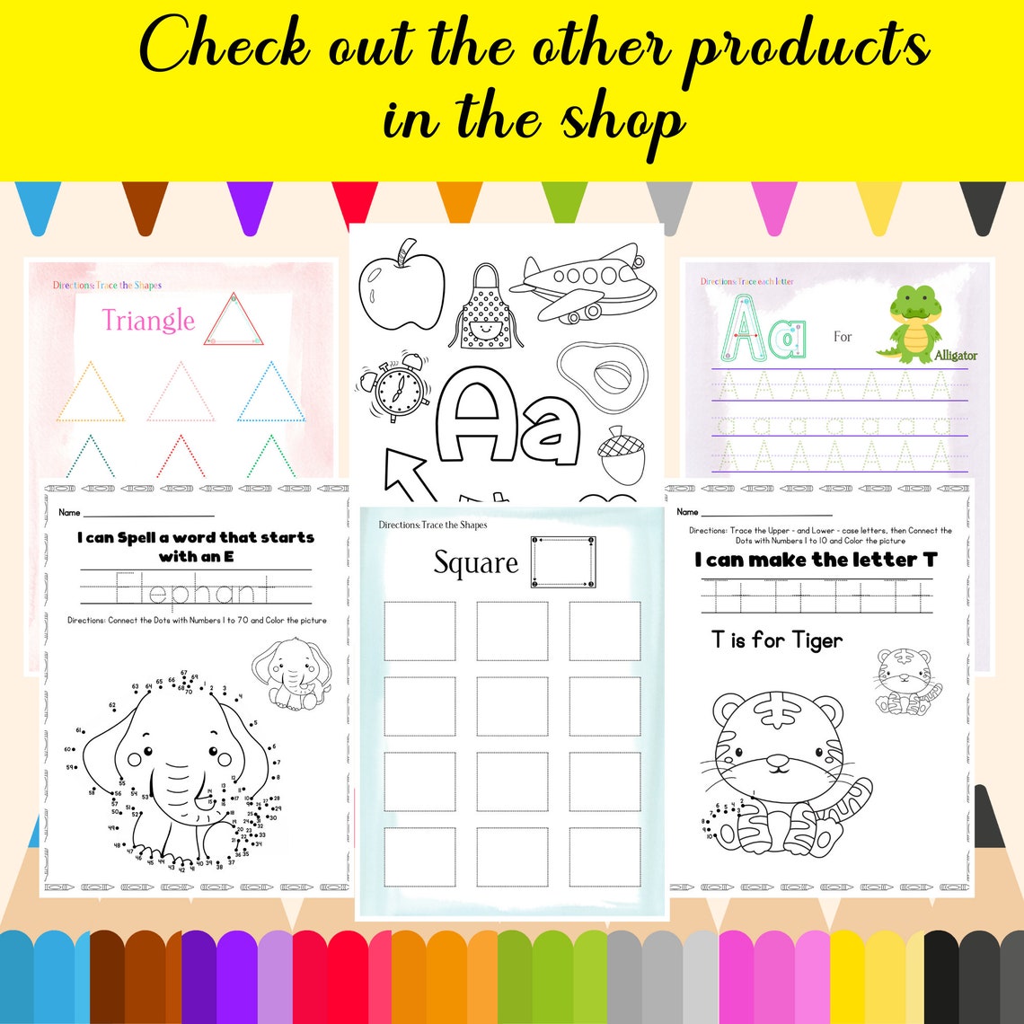 Do a Dot Alphabet Animal Printable Trace Letters of the Alphabet ...