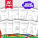 Kindergarten Dot to Dot Animals of the Alphabet Printable Connect the ...