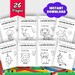 Pre-kindergarten Dot to Dot Animals of the Alphabet Printable Connect ...