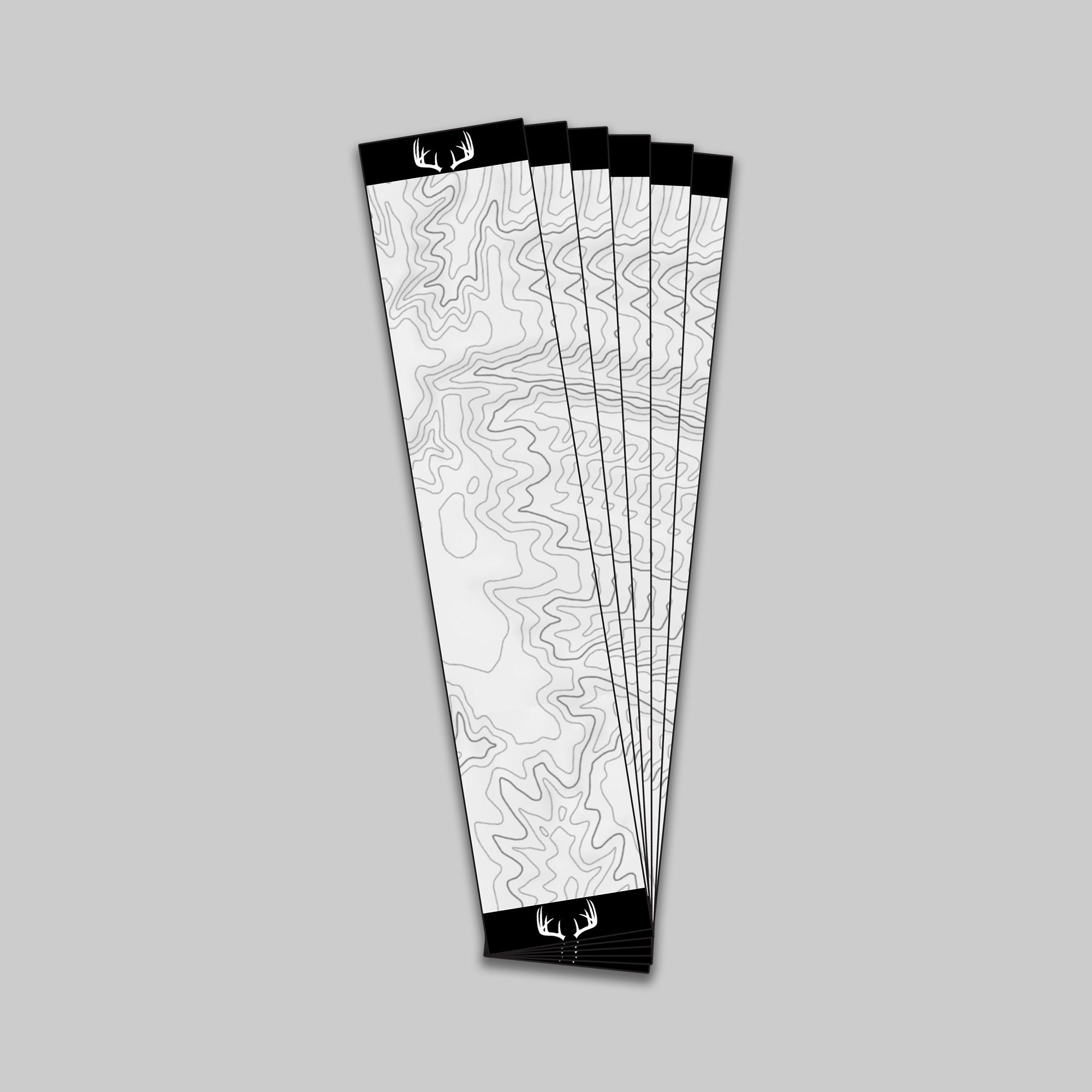 5 Topo Map Arrow Wrap 6 or 12 Pack Deer Hunting Arrow Sticker - Etsy